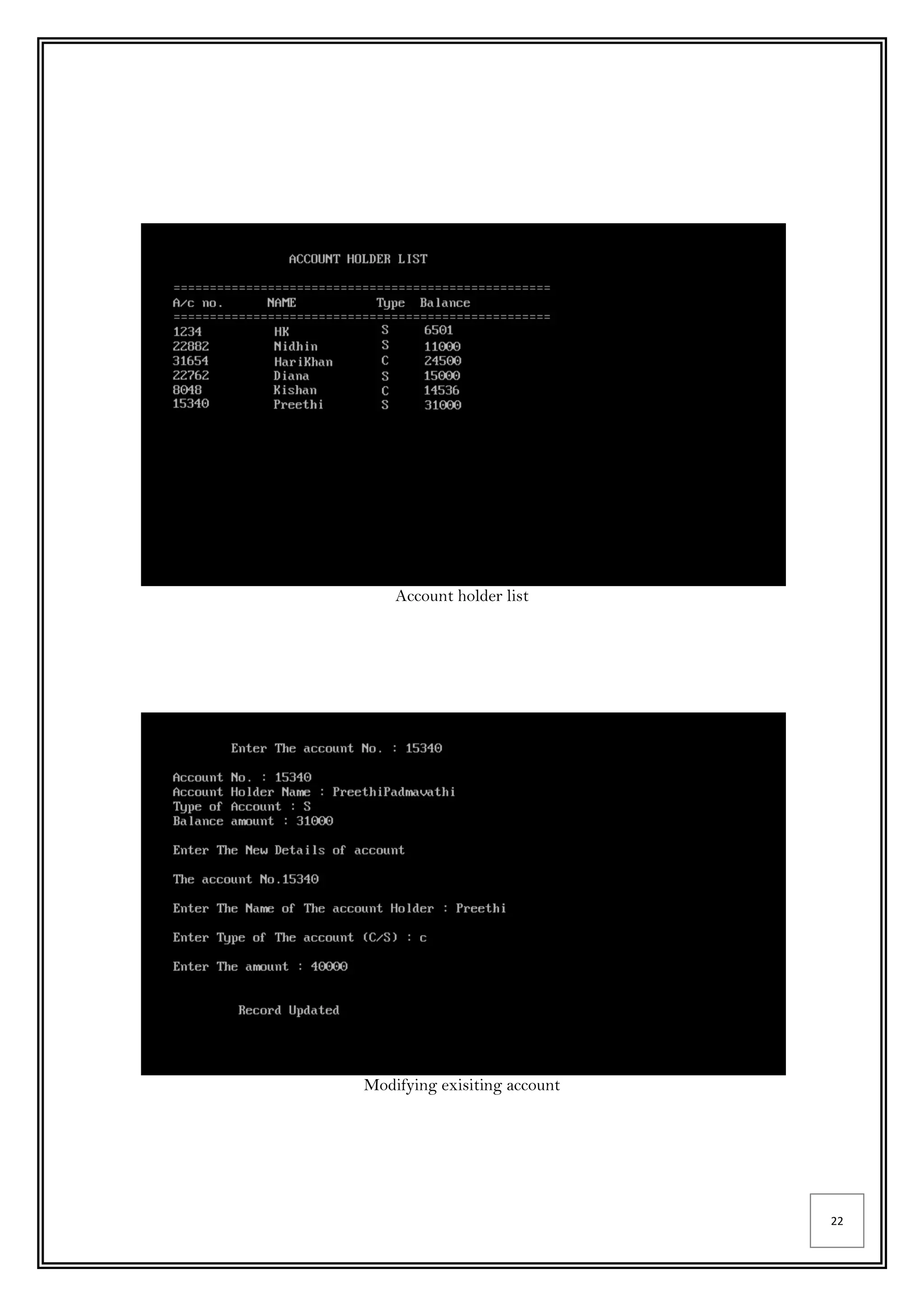 Cbse computer science (c++) class 12 board project bank managment ...