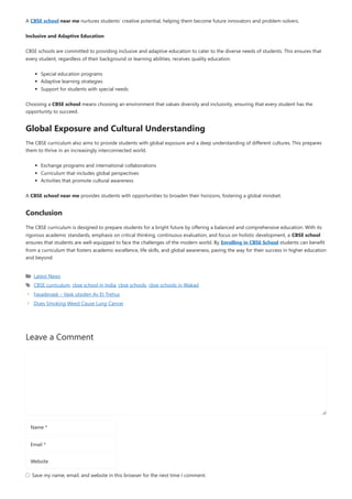 CBSE Curriculum_ How It Prepares Students for a Bright Future.pdf ...