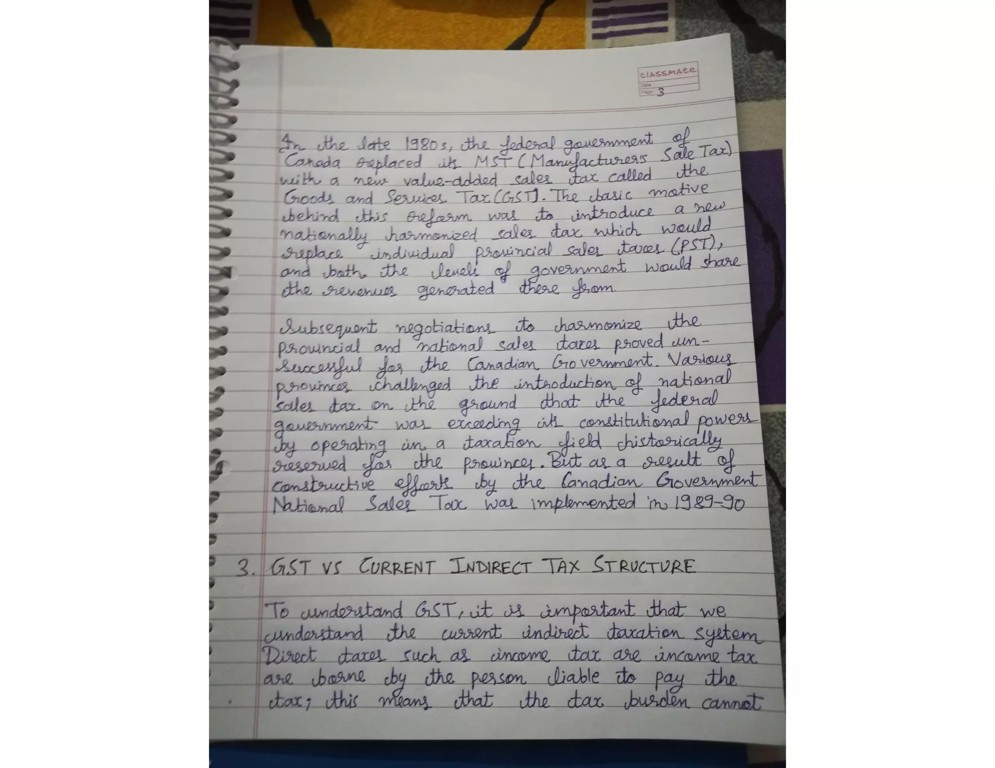 CBSE Economics Project class 12th on GST | PDF