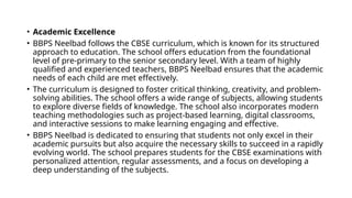 CBSE Education in Bhopal Redefined at Bal Bharati Public School Neelbad ...