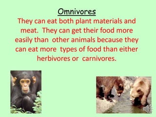 Cbse grade 3 Eating habits in animals | PPTX