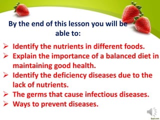 Cbse: Grade 5 FOOD AND HEALTH | PPTX