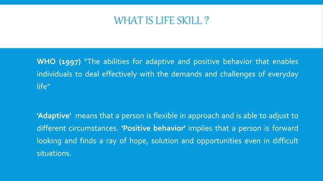 Cbse life skills training workshop | PPTX | Mental Health | Diseases ...