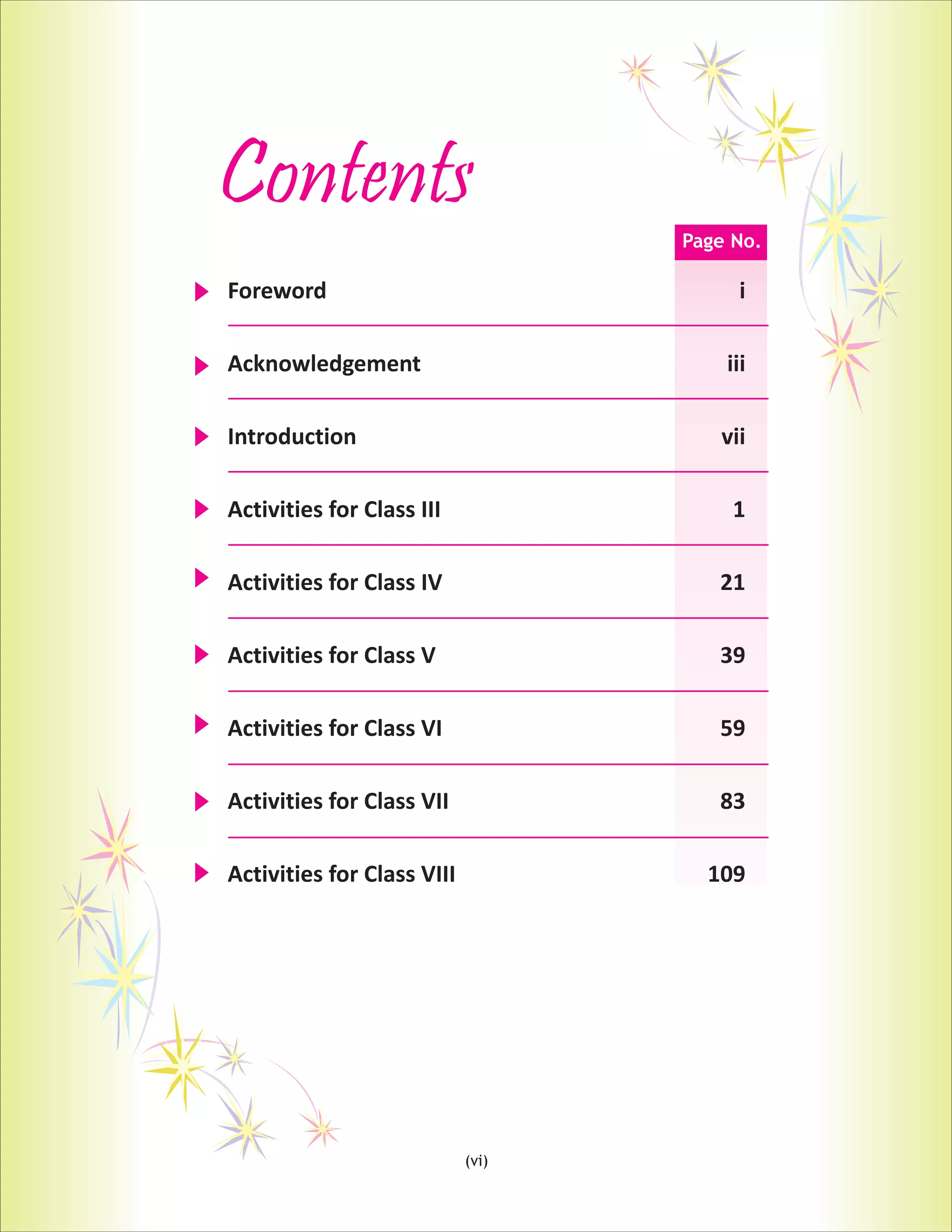Cbse maths activity class_3 to _8_part1 | PDF