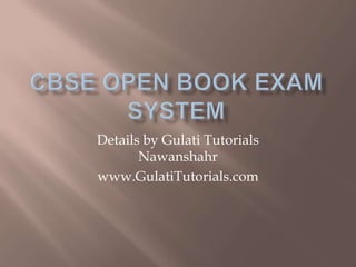 Cbse open book exam system | PPT