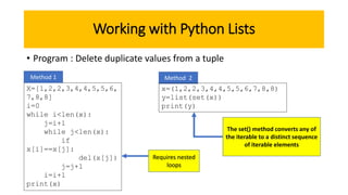 Brain Storming techniques in Python | PPTX