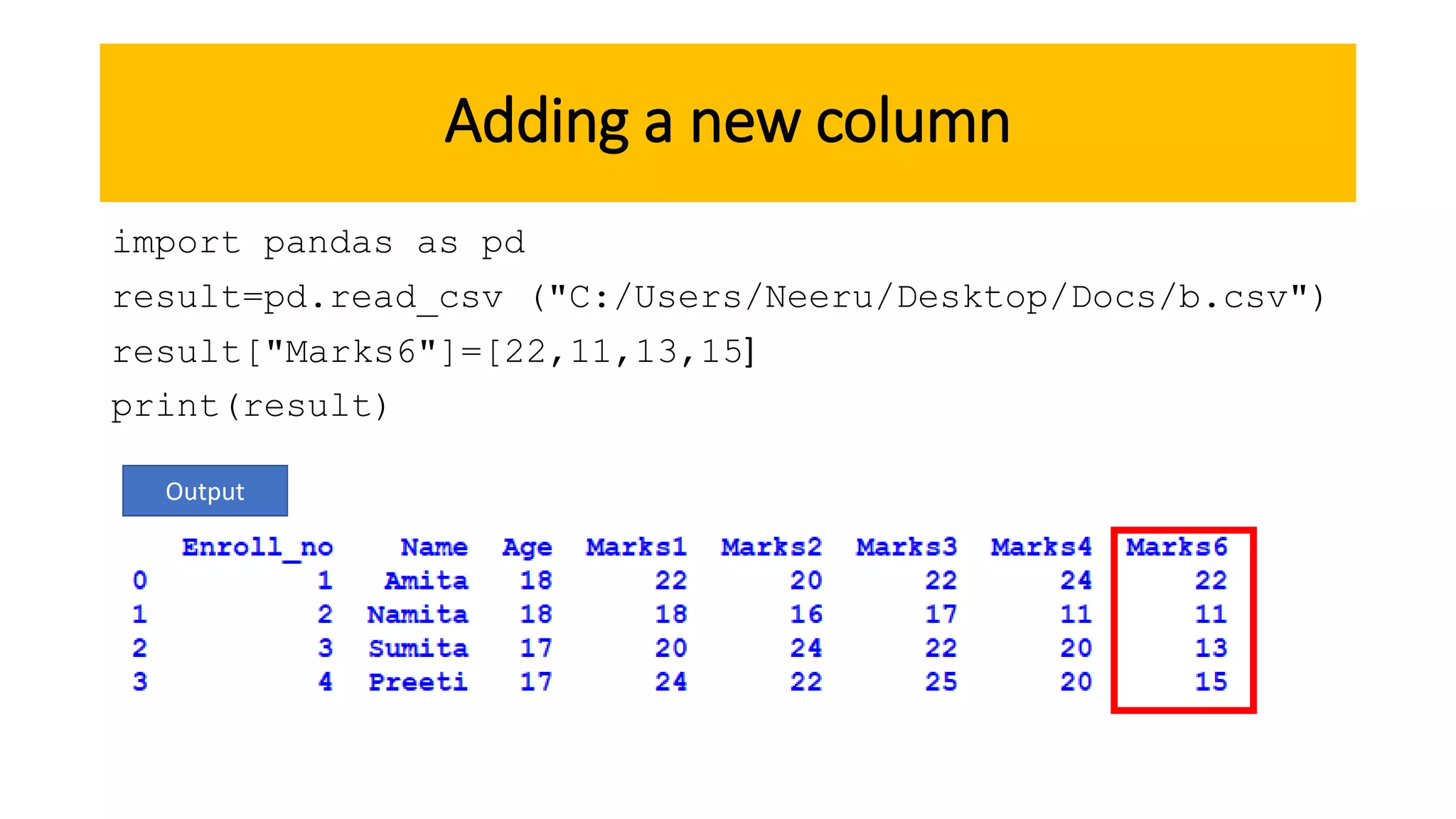 Python And Csv Connectivity Ppt 