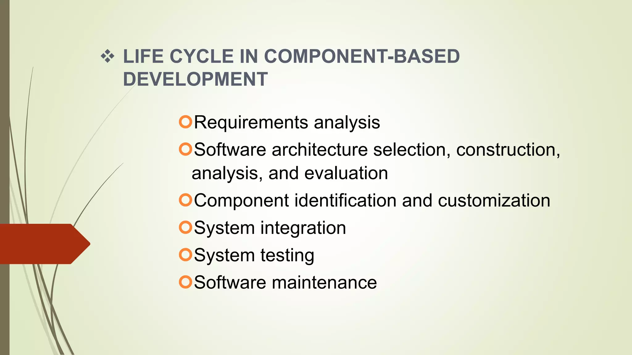 Component Based Software Engineering | PPTX