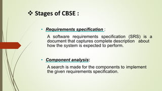 Component Based Software Engineering | PPTX