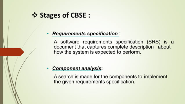 Component Based Software Engineering | PPTX | Computing | Technology & Computing