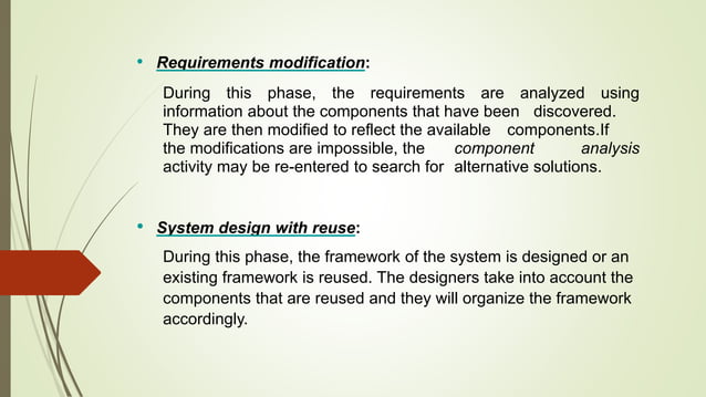 Component Based Software Engineering | PPTX | Computing | Technology ...