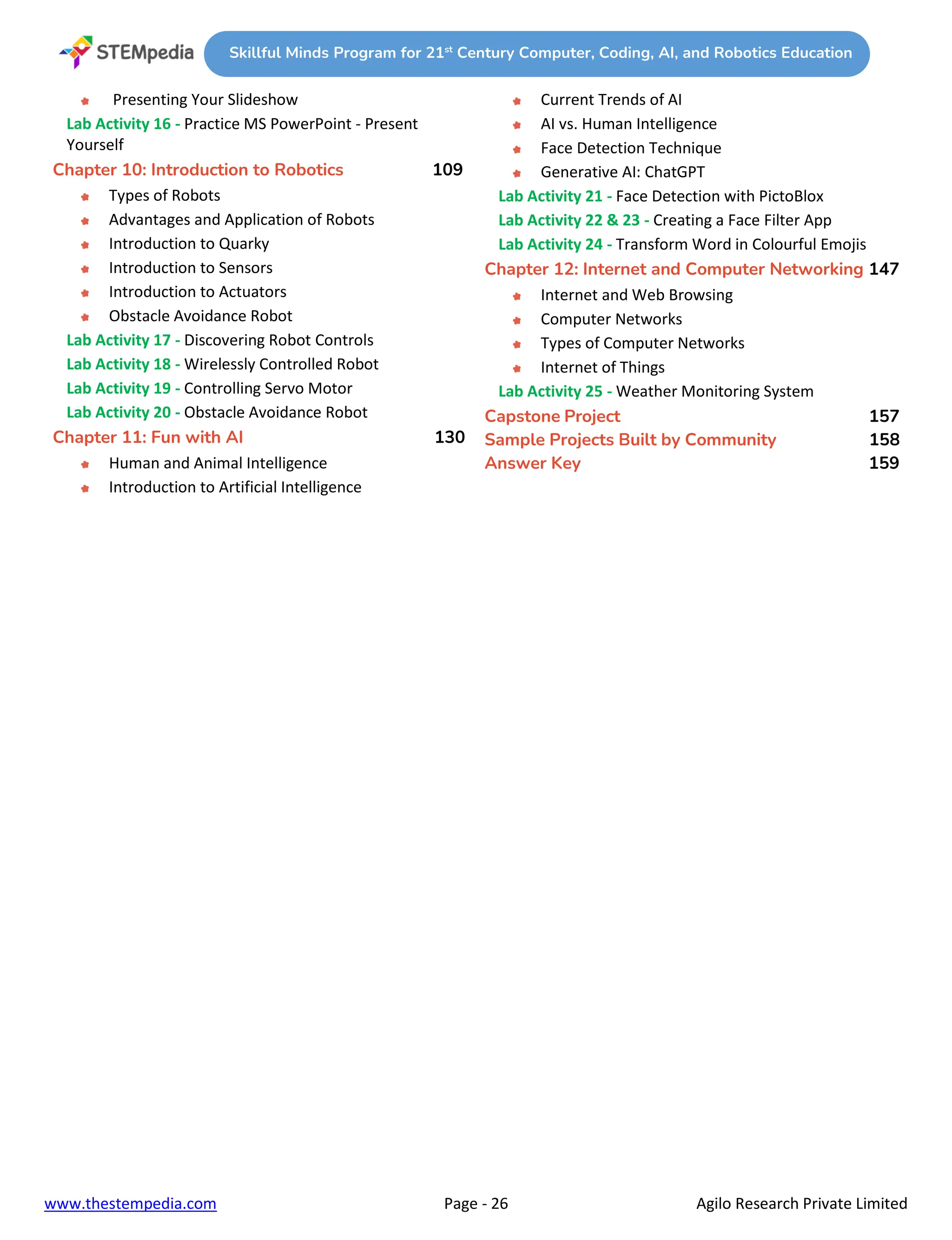 CBSE ICT, AI, Coding and Robotics Curriculum for Classes 1 to 10 As per ...