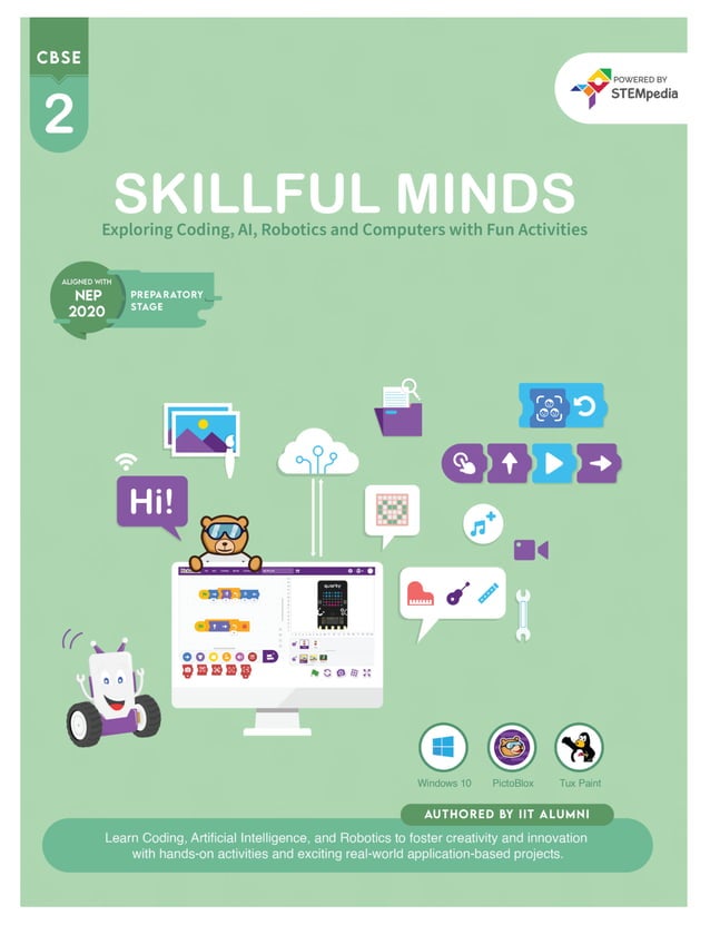 CBSE ICT, AI, Coding and Robotics Curriculum for Classes 1 to 10 As per ...