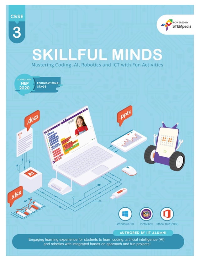 CBSE ICT, AI, Coding and Robotics Curriculum for Classes 1 to 10 As per NEP 2020 for Subject ...