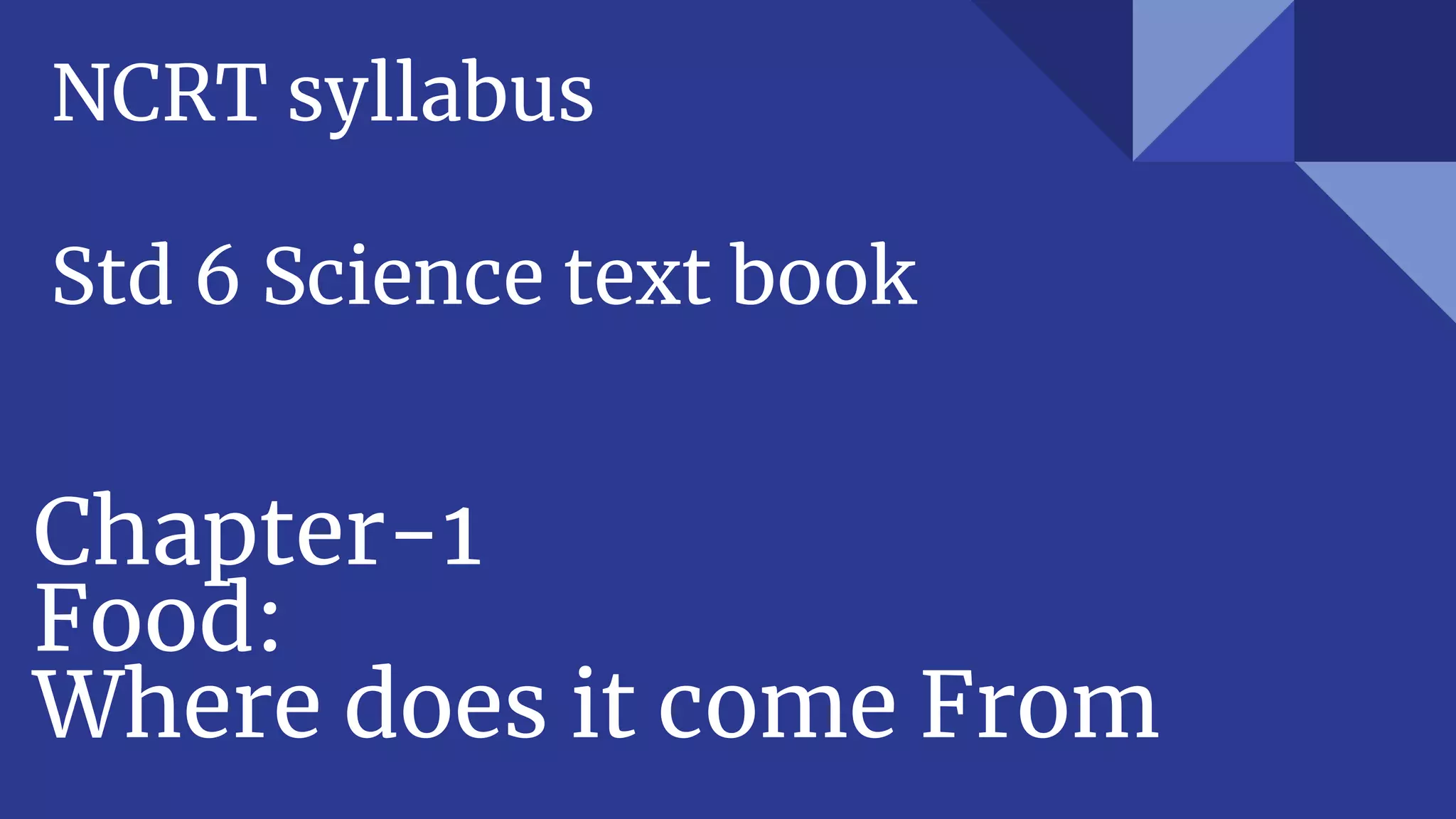 Cbse standard 6 science unit 1 | PPT