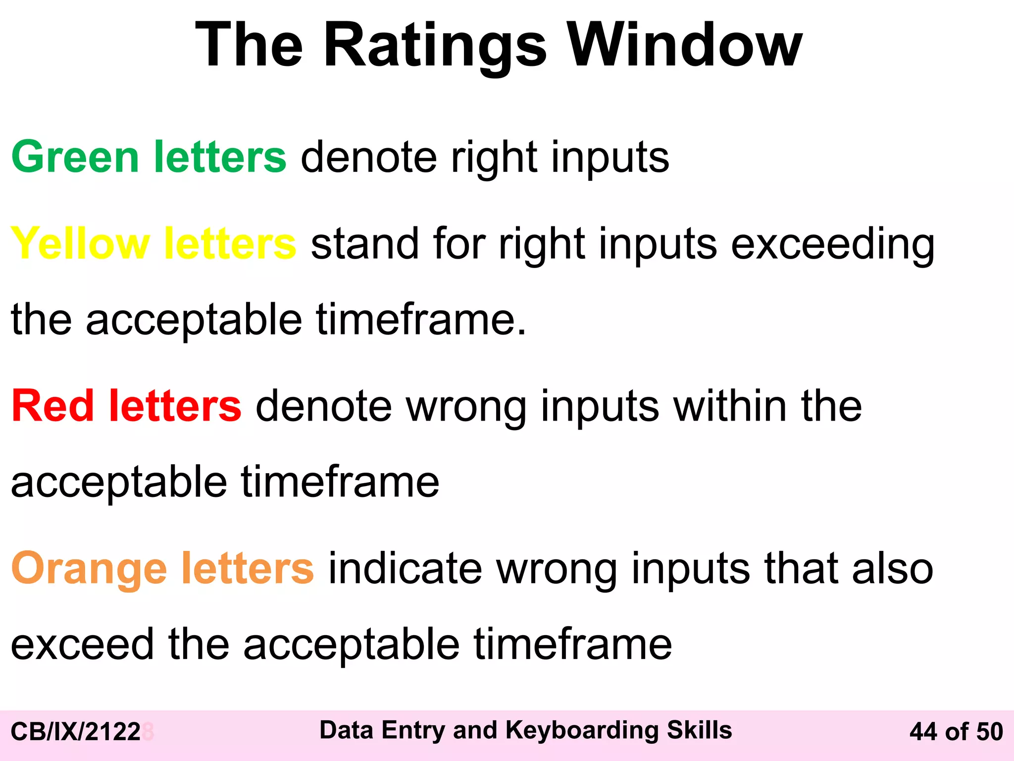 CBSE_Std_IX_DataEntry_and_Keyboarding_Skills.ppt