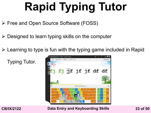CBSE_Std_IX_DataEntry_and_Keyboarding_Skills.ppt | Computer Peripherals | Computing