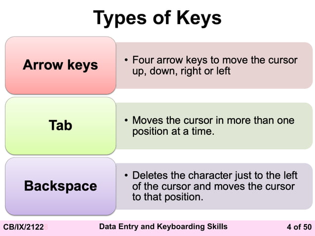 CBSE_Std_IX_DataEntry_and_Keyboarding_Skills.ppt | Computer Peripherals | Computing