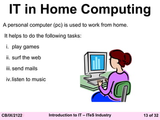 CBSE_Std_IX_Into_to_IT-ITeS.pptx | Information Services Industry ...