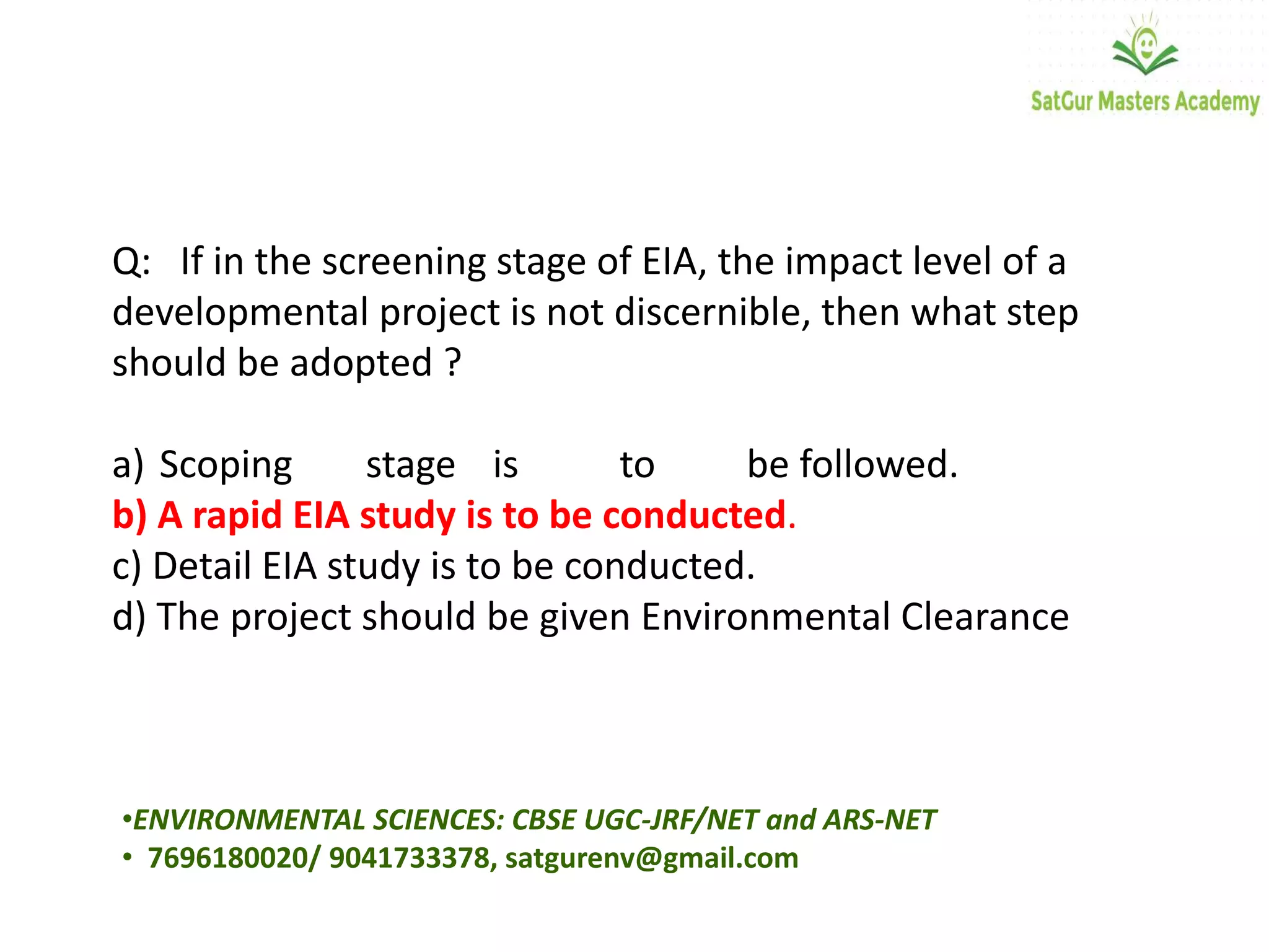 UGC NET- ENVIRONMENTAL SCIENCE | PPTX