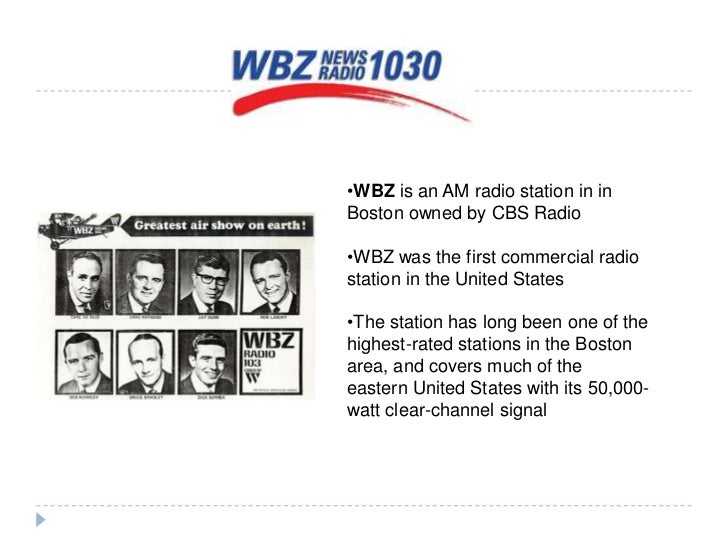 Interning at CBS Boston - WBZ NewsRadio 1030