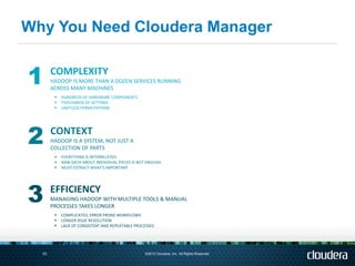 How CBS Interactive uses Cloudera Manager to effectively manage their Hadoop cluster | PPT