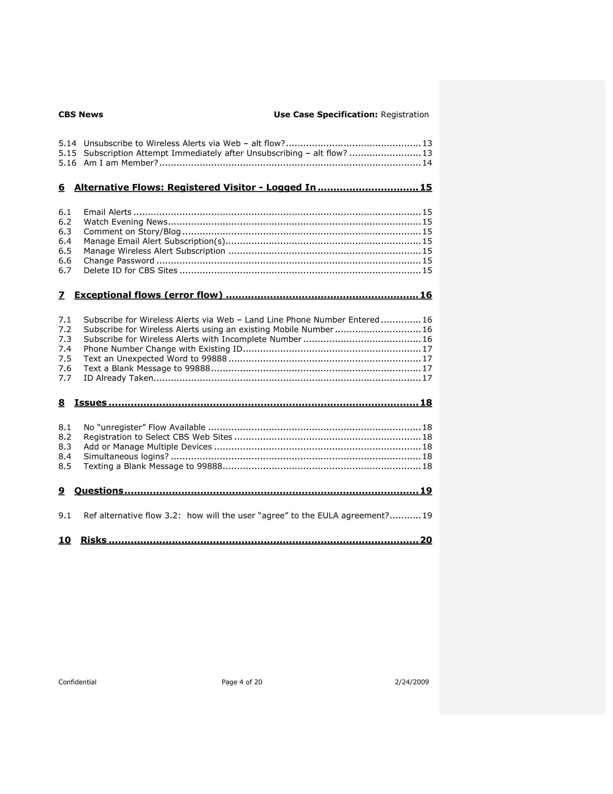 Use Case & Requirements | PDF | Email | Internet