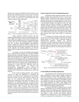 CRUDE-OIL BLEND SCHEDULING OPTIMIZATION OF AN INDUSTRIAL-SIZED REFINERY: A DISCRETE-TIME ...