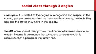 Cb social class | PPTX | Business | Business and Finance