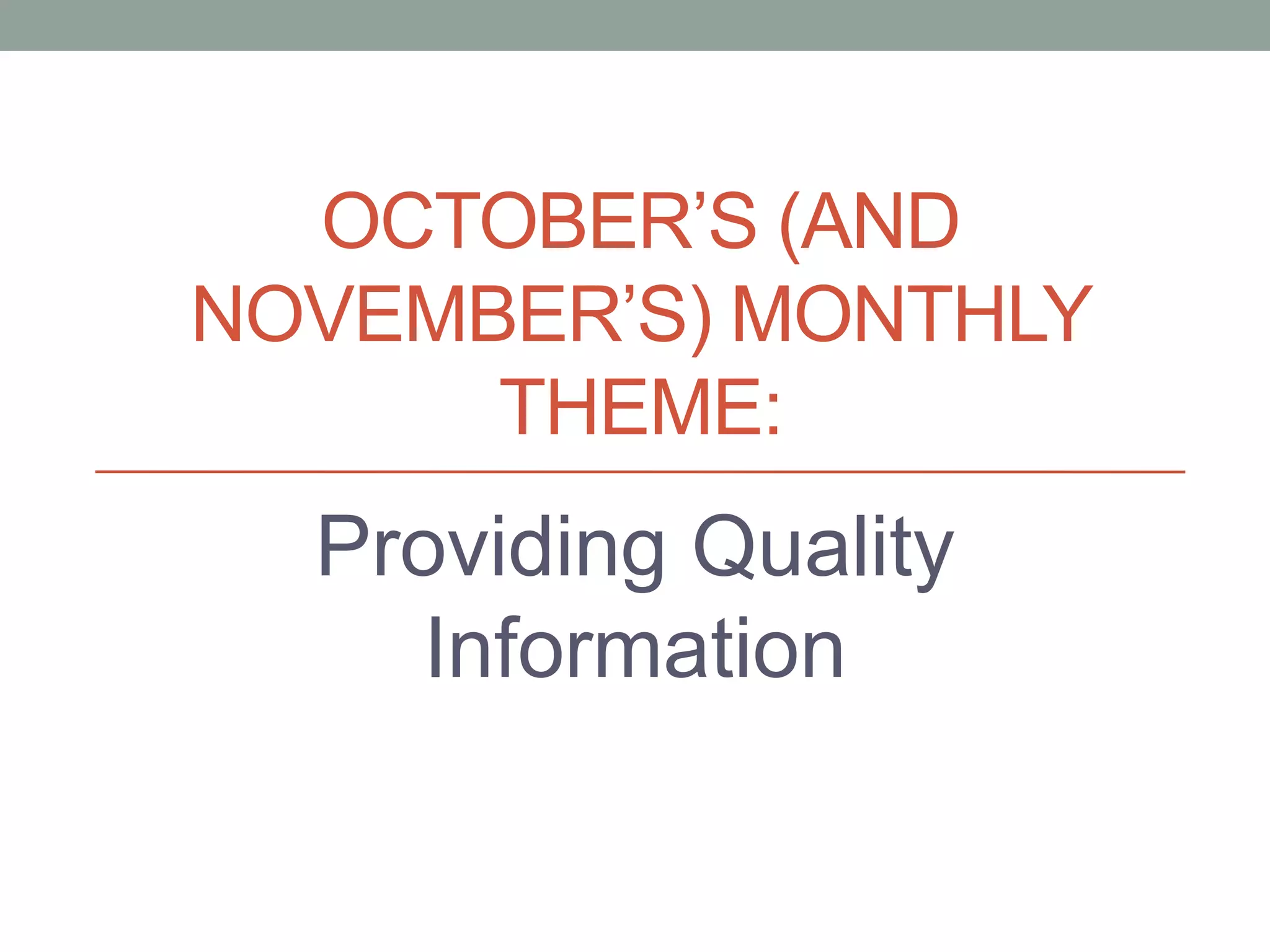 Student Services Staff Meeting | PPTX