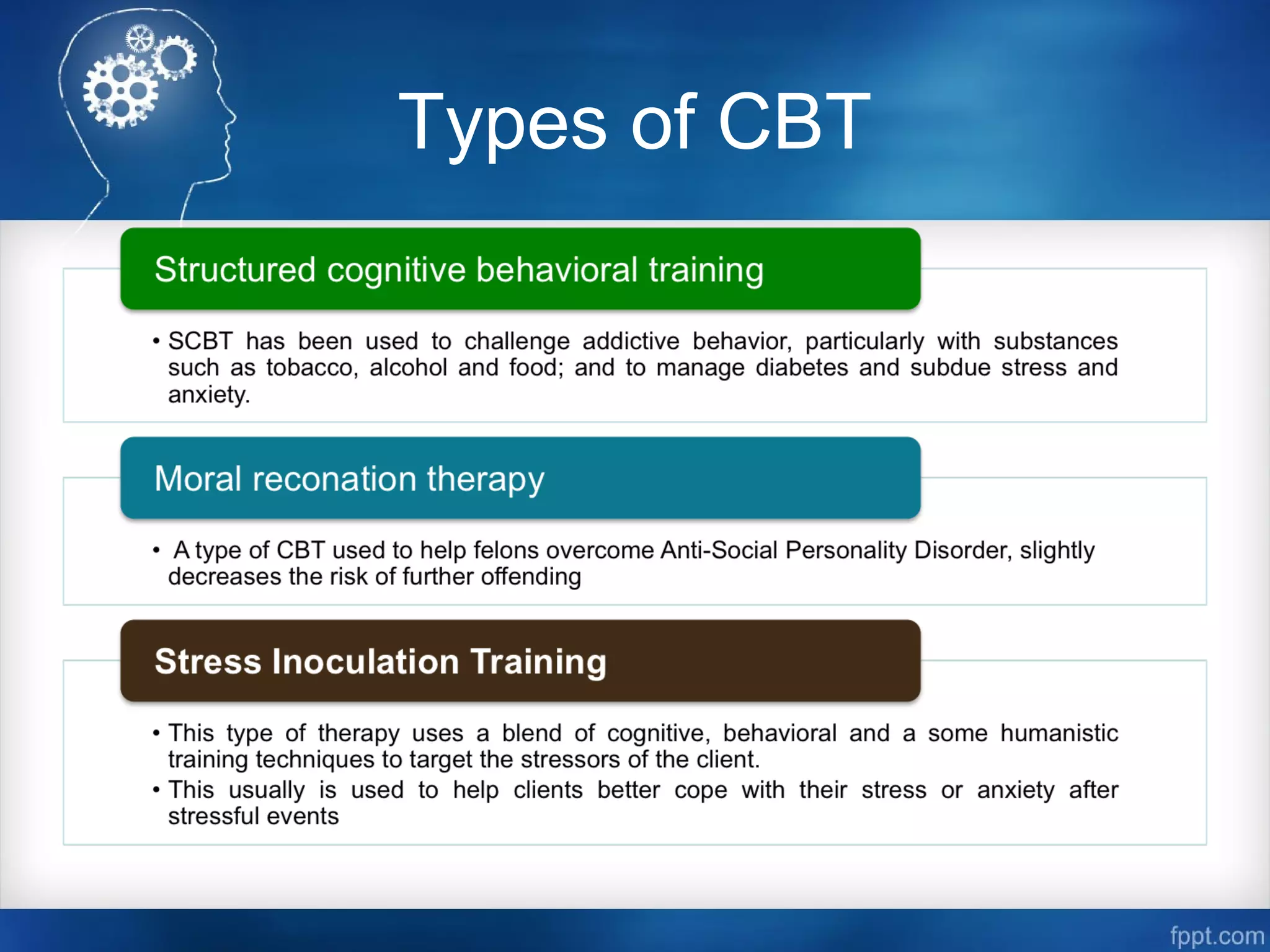 Cognitive Behavioral Therapy (CBT) | PPT