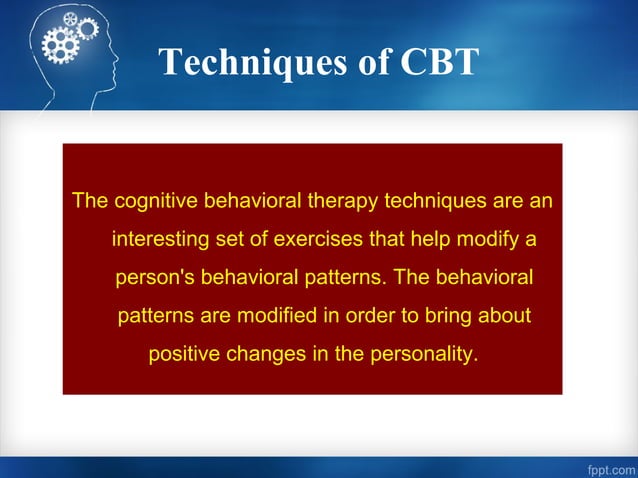 Cognitive Behavioral Therapy (CBT) | PPT | Physical Therapy | Wellness