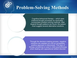 Cognitive Behavioral Therapy (CBT) | PPT