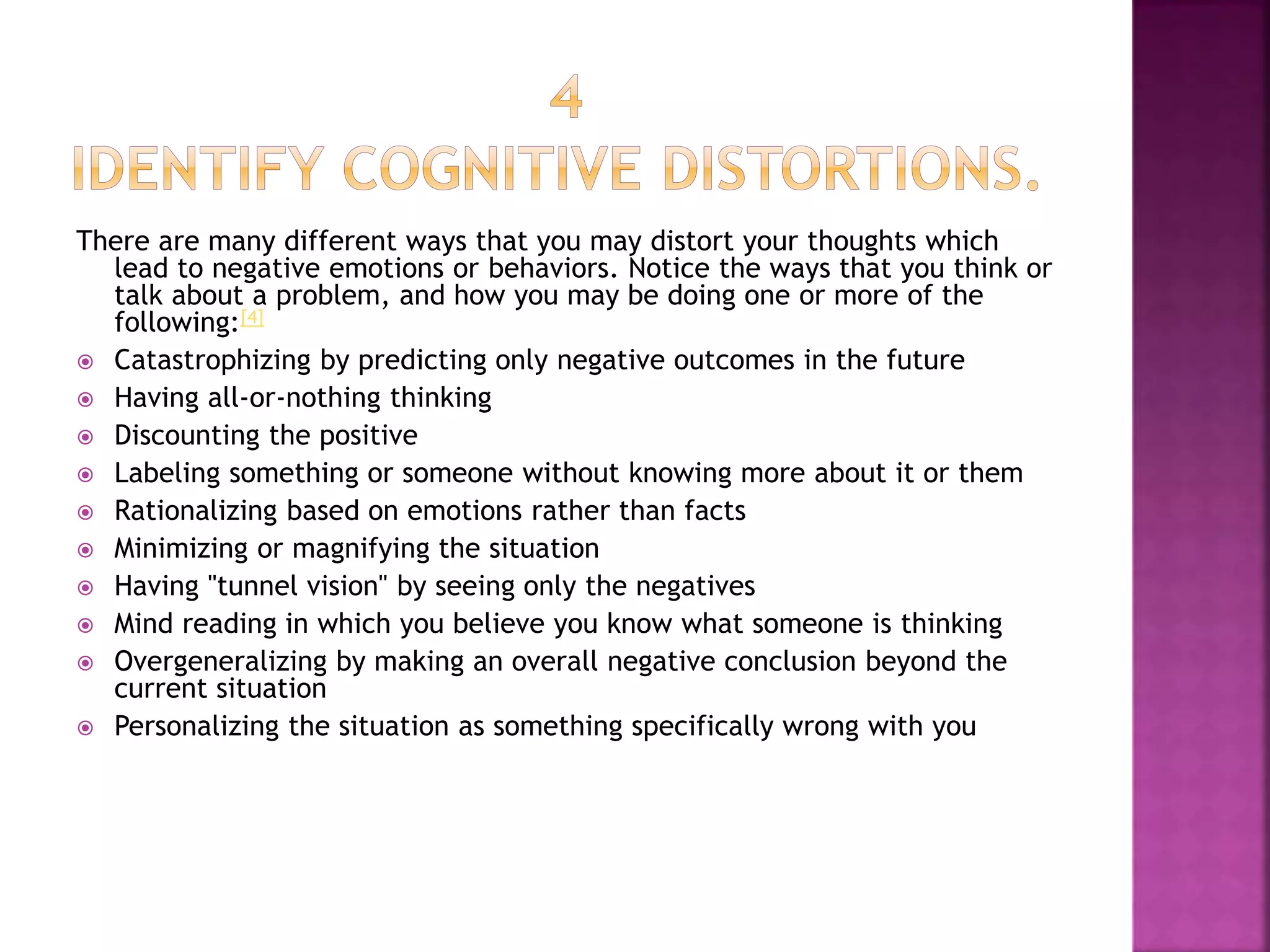 Cbt. depression | PPTX
