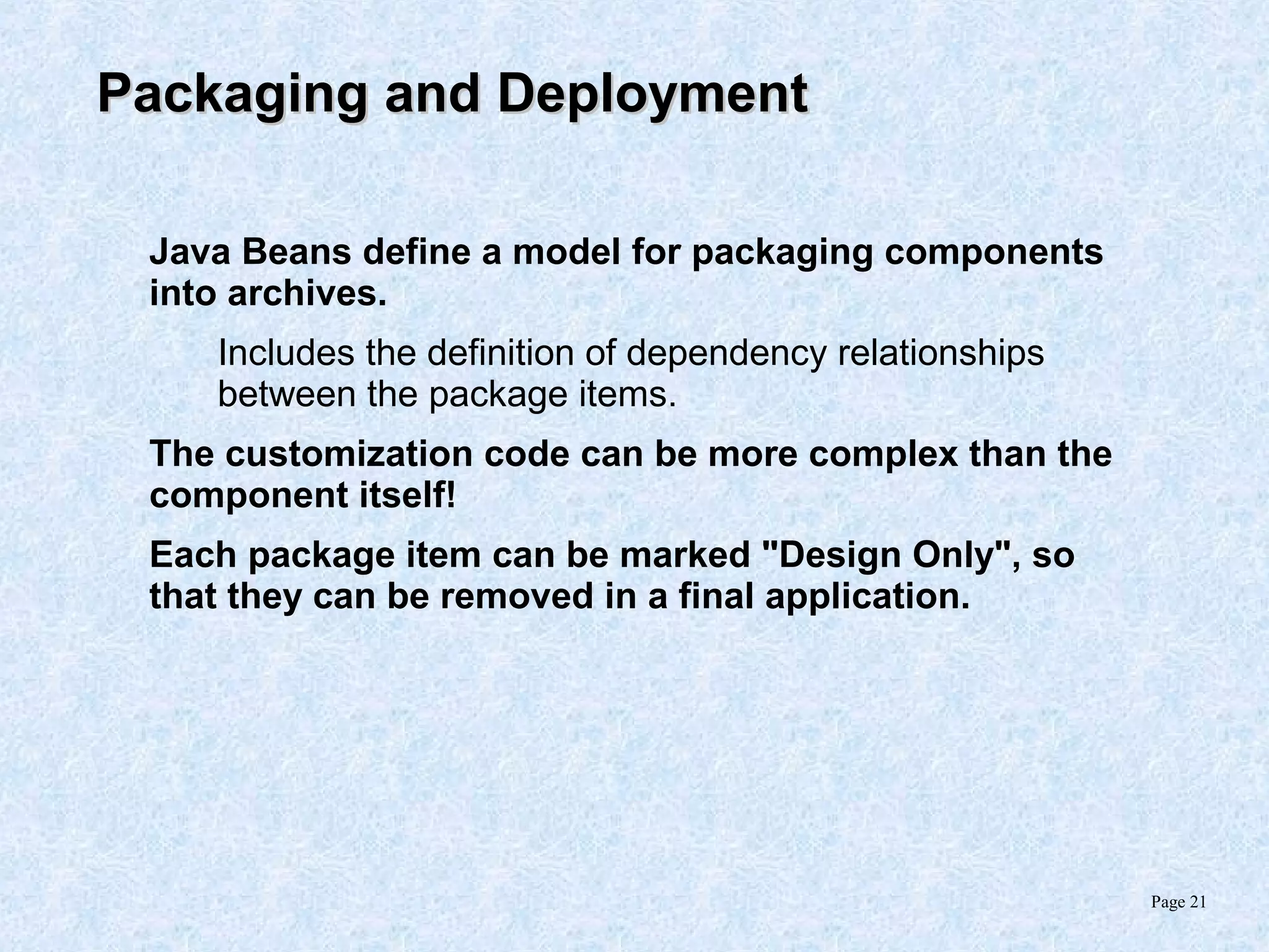 Cbt component based technology architectures | PPT