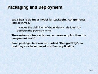 Cbt component based technology architectures | PPT