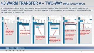 Cbt max transfer training | PPTX