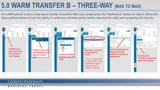 Cbt max transfer training | PPTX