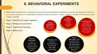 Cognitive Behavioral Therapy | PPTX