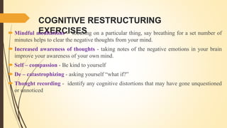 Cognitive Behavioral Therapy | PPTX