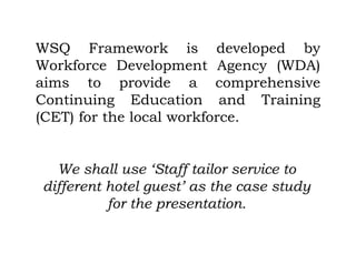 WSQ Vs AQF (Australia) [edited] | PDF