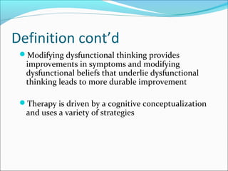 Cbt basic[1] | PPT