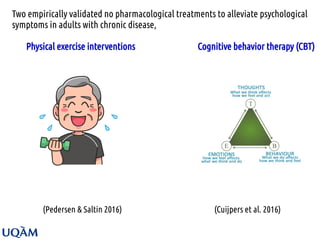 Cognitive Behavior Therapy combined with Physical Exercise for Adults ...