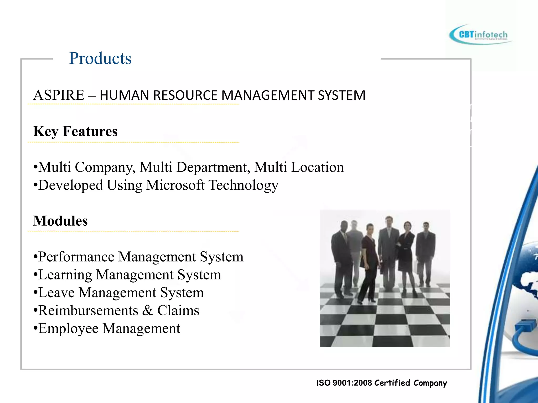 Cbt infotech companyprofile 18th | PPTX | Computer Software and Applications | Computing