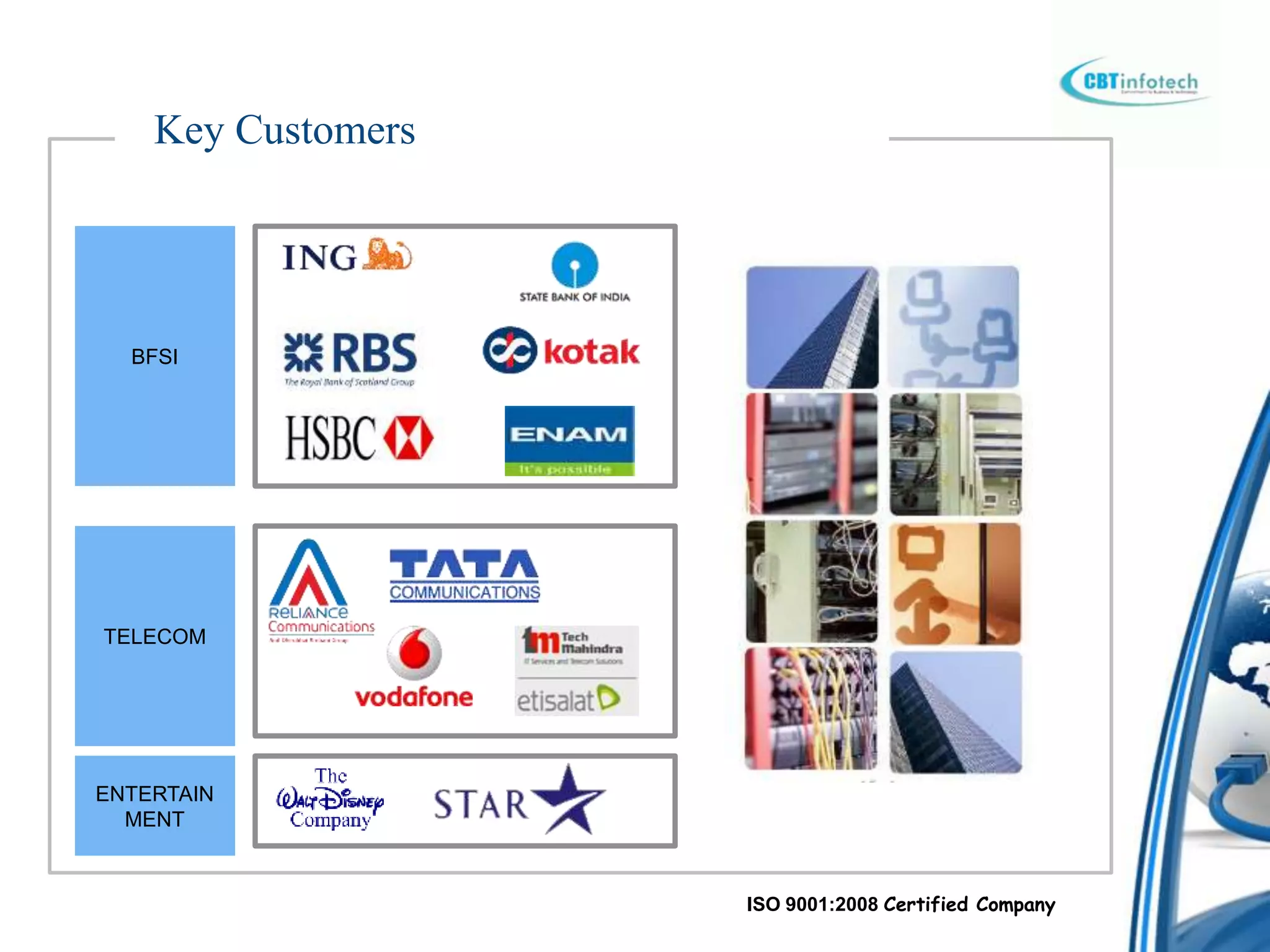 Cbt infotech companyprofile 18th | PPTX | Computer Software and Applications | Computing