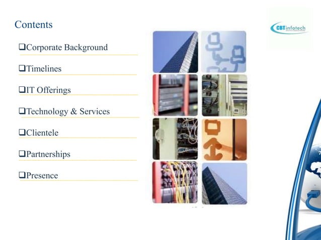 Cbt infotech companyprofile 18th | PPTX | Computer Software and ...