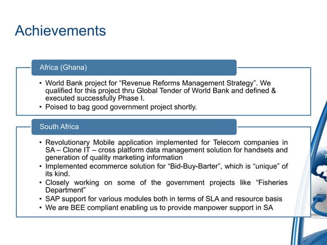 Cbt infotech companyprofile 18th | PPTX | Computer Software and Applications | Computing