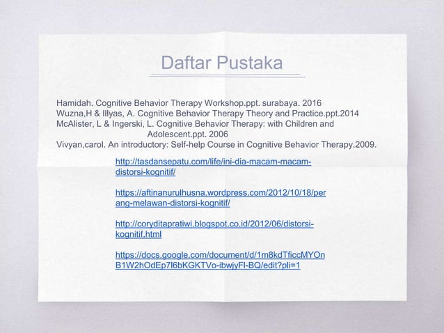 Cbt simple introduction | PPTX