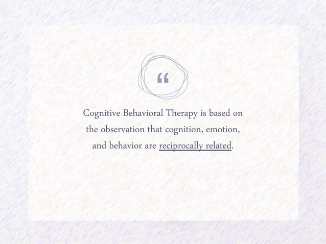 Cbt simple introduction | PPTX