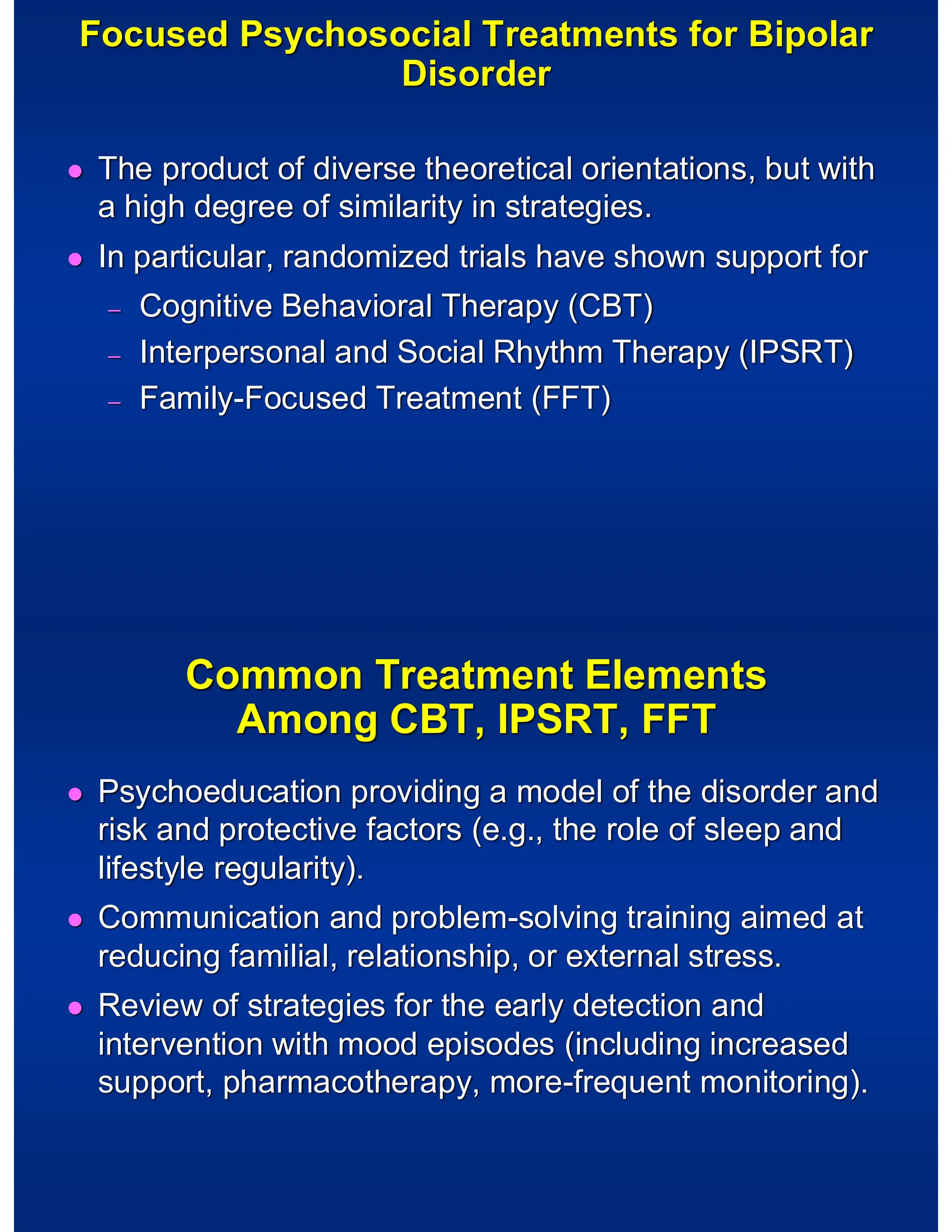 CBT of bipolar disorders CBT bipolar disorder | PDF